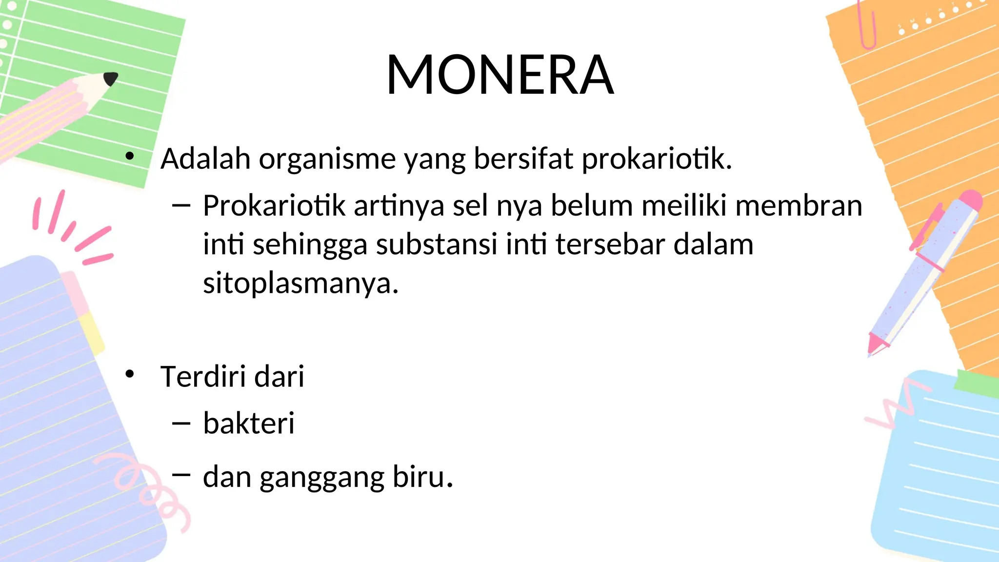 IPA - KELAS 7 - KINGDOM MONERA & PROTISTA.ppt