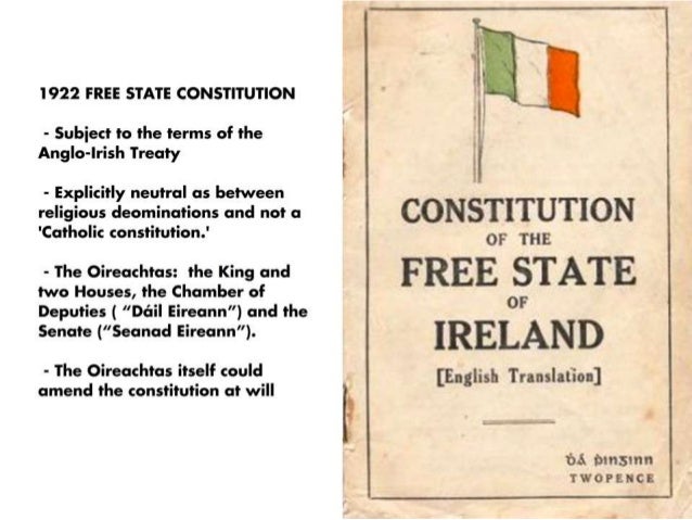 Introduction to Irish Politics: Lecture Two - The Constitution of Ire…