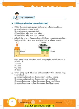 Ipa8 kd8-aplikasi konsep tekanan zat pada makhluk hidup | PDF