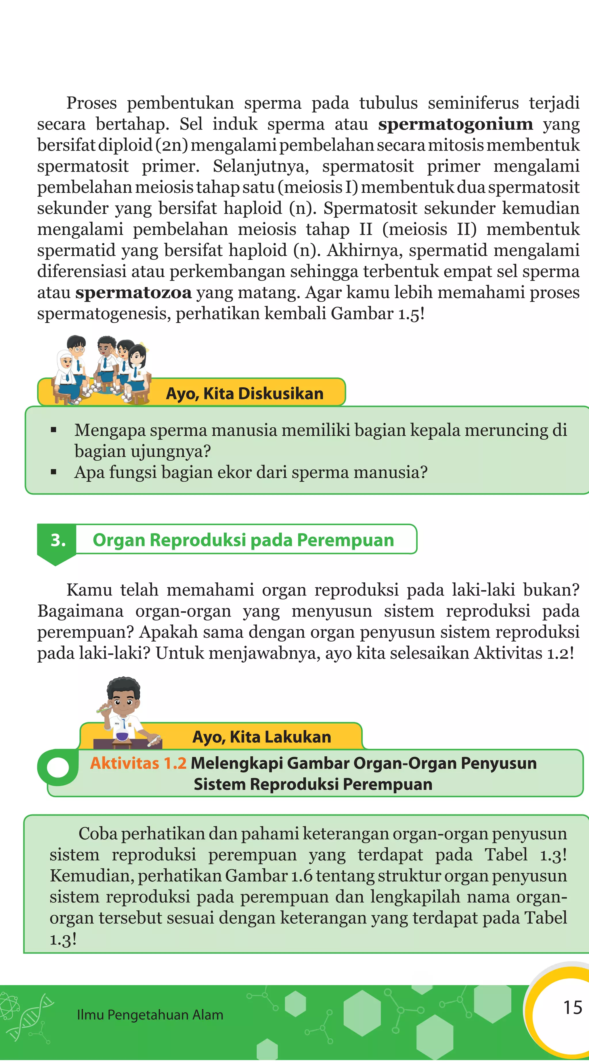 Ipa9 kd1-sistem reproduksi pada manusia | PDF