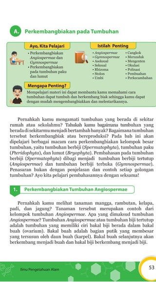 Ipa9 kd2-sistem perkembangbiakan tumbuhan dan hewan | PDF