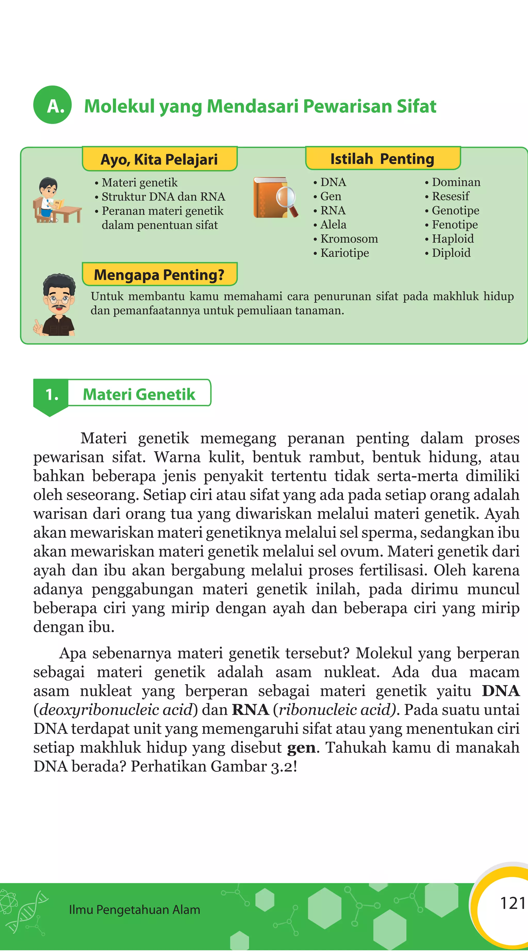 Ipa9 kd3-pewarisan sifat pada makhluk hidup | PDF