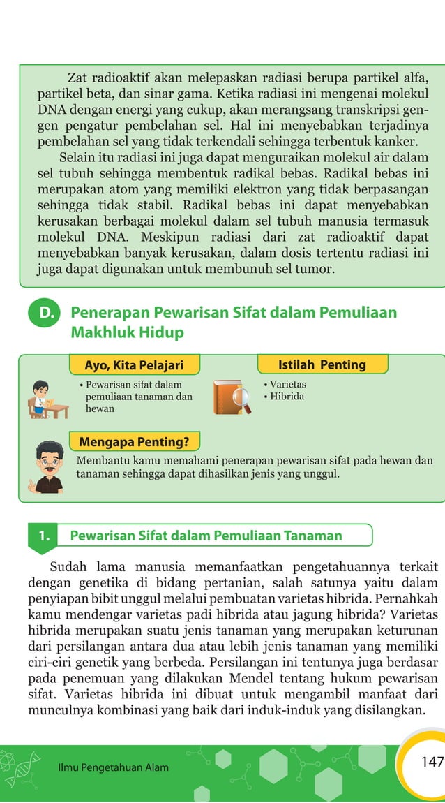 Ipa9 kd3-pewarisan sifat pada makhluk hidup | PDF