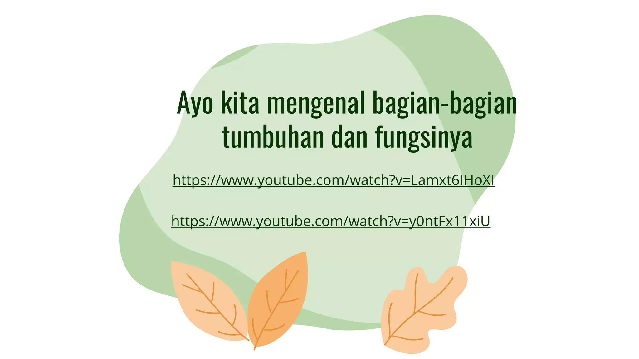 Ipa bagian tumbuhan pertemuan 1 (3 jp) | PPT