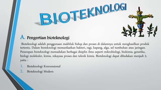 Ipa biologi (bioteknologi) kel.1 kelas ix a SMPN 264 Jaarta | PPTX