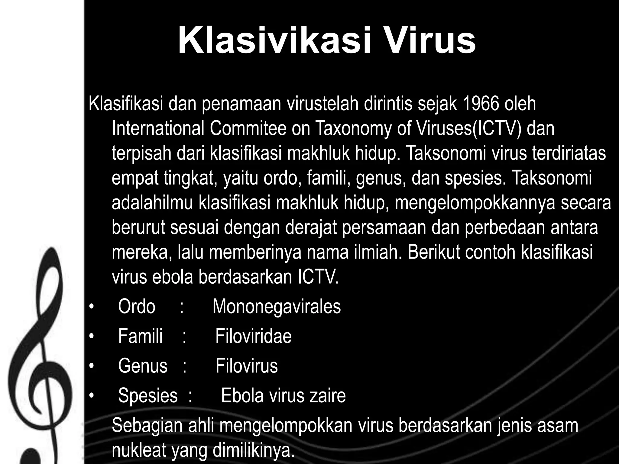 Biologi - Virus kelas X SMA sem.1 | PPTX