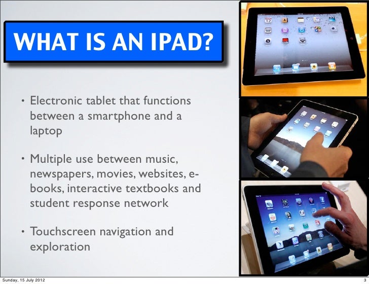 Ipad Presentation SDD