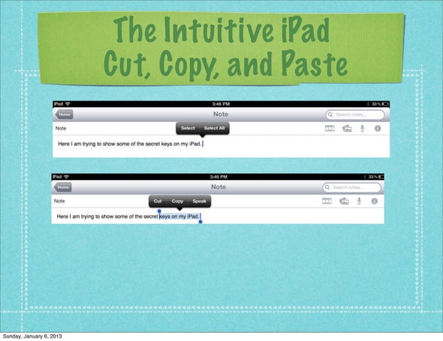 iPad 101 Presentation