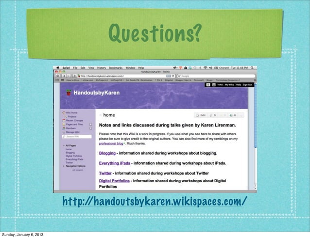 iPad 101 Presentation