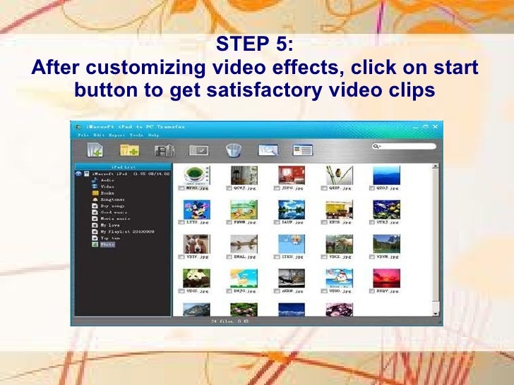 Transfer files with iPad 2 file transfer software