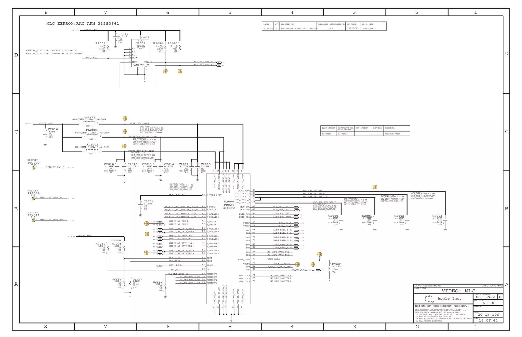 ipad2 full Schematic Diagram | PDF