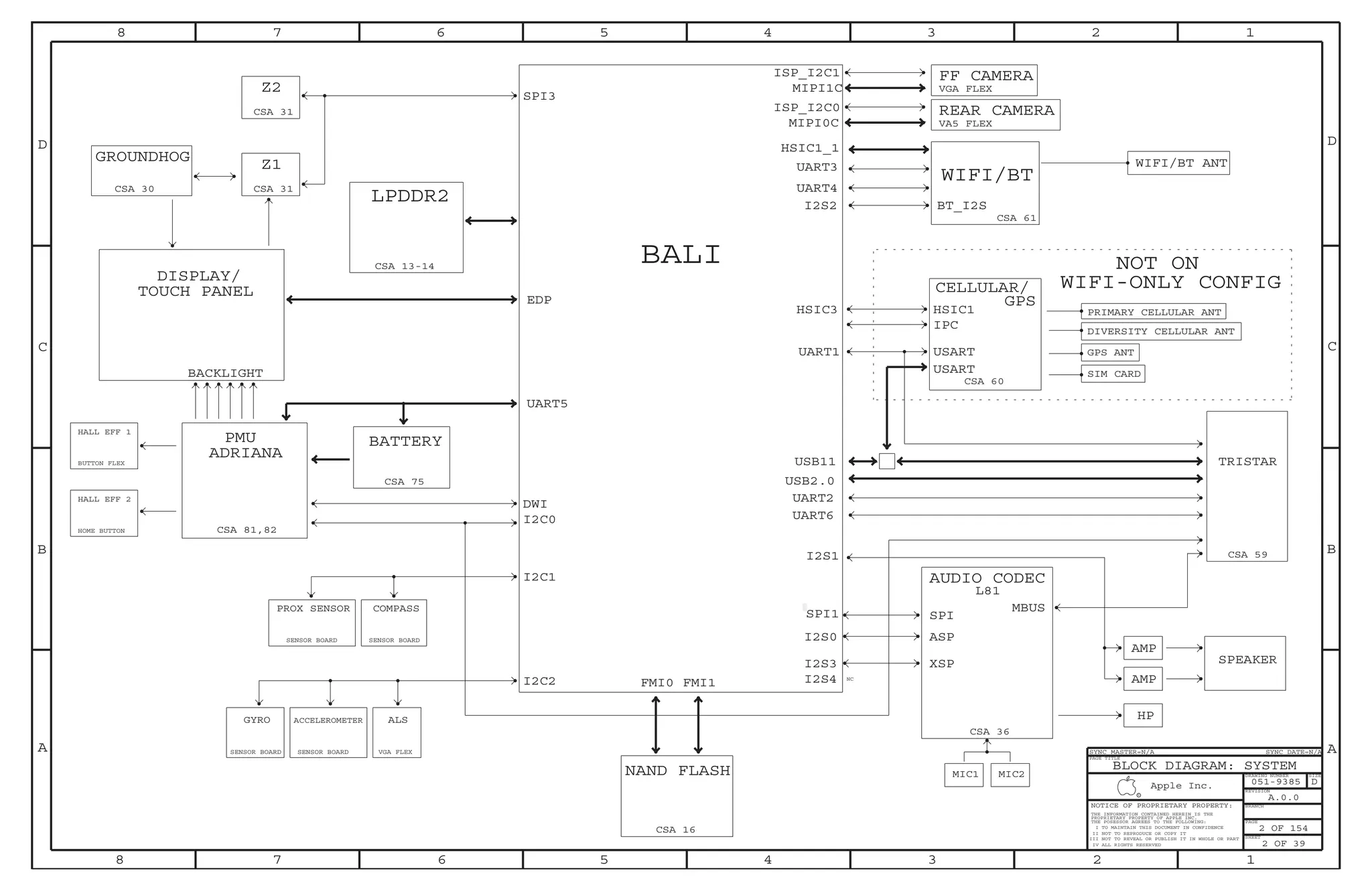 ipad 4 full Schematic Diagram | PDF