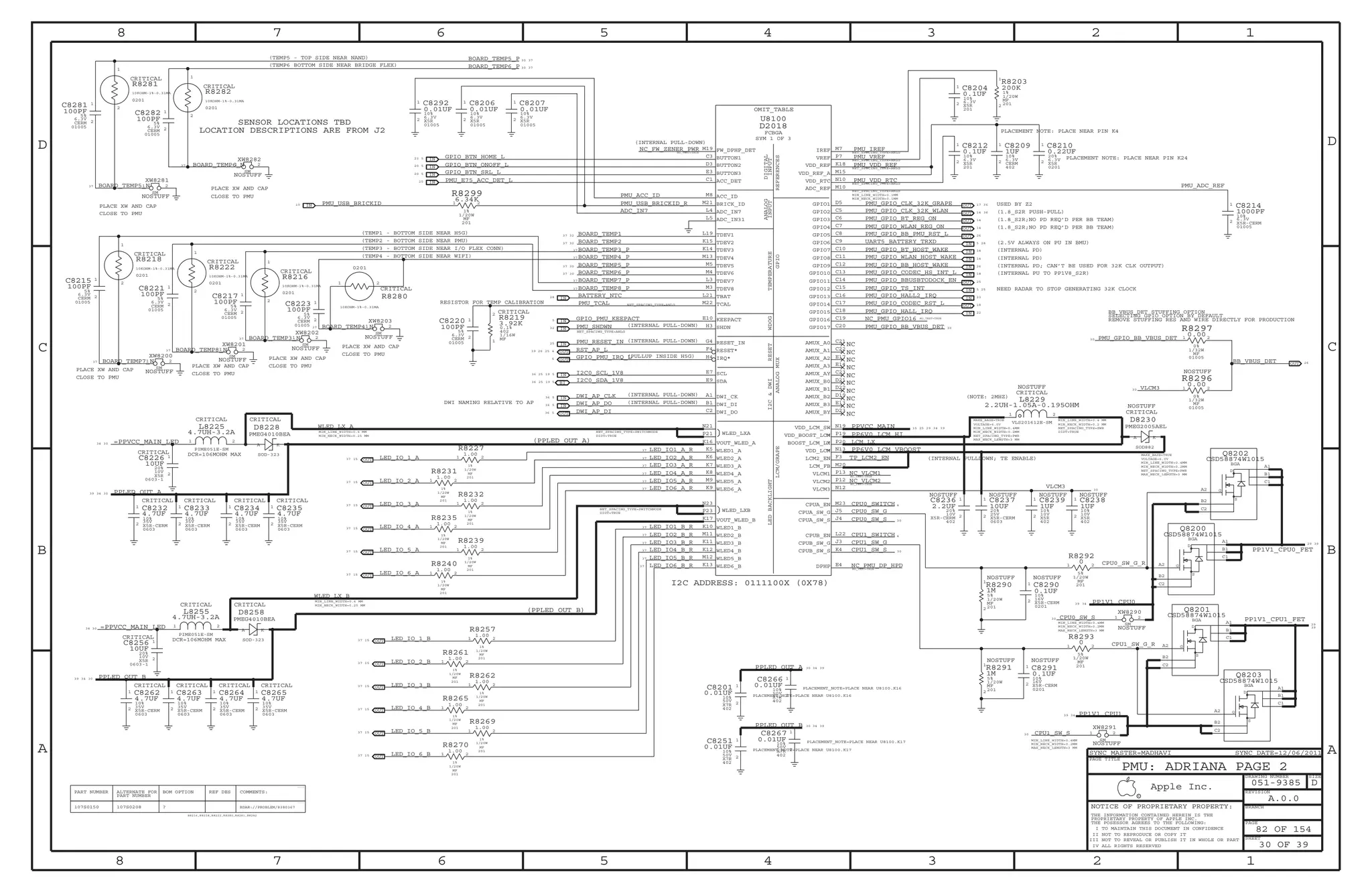 I pad 4 full Schematic Diagram | PDF