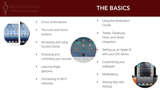 iPad Academy for Beginners | PDF