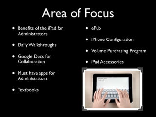 iPad for Administrators | PPT