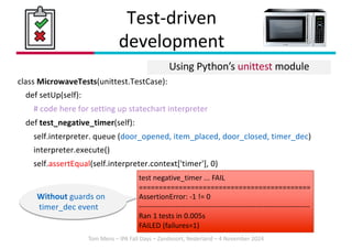 Model Testing of Executable Statecharts using SISMIC | PPT