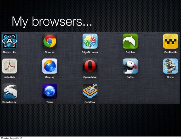 iPad Browsers: Going Beyond Safari