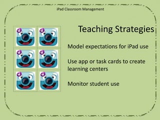 iPad Classroom Management | PPTX