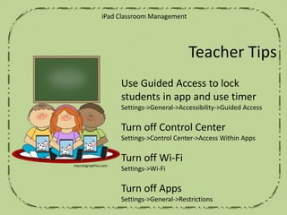 iPad Classroom Management | PPTX