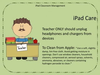 iPad Classroom Management | PPTX
