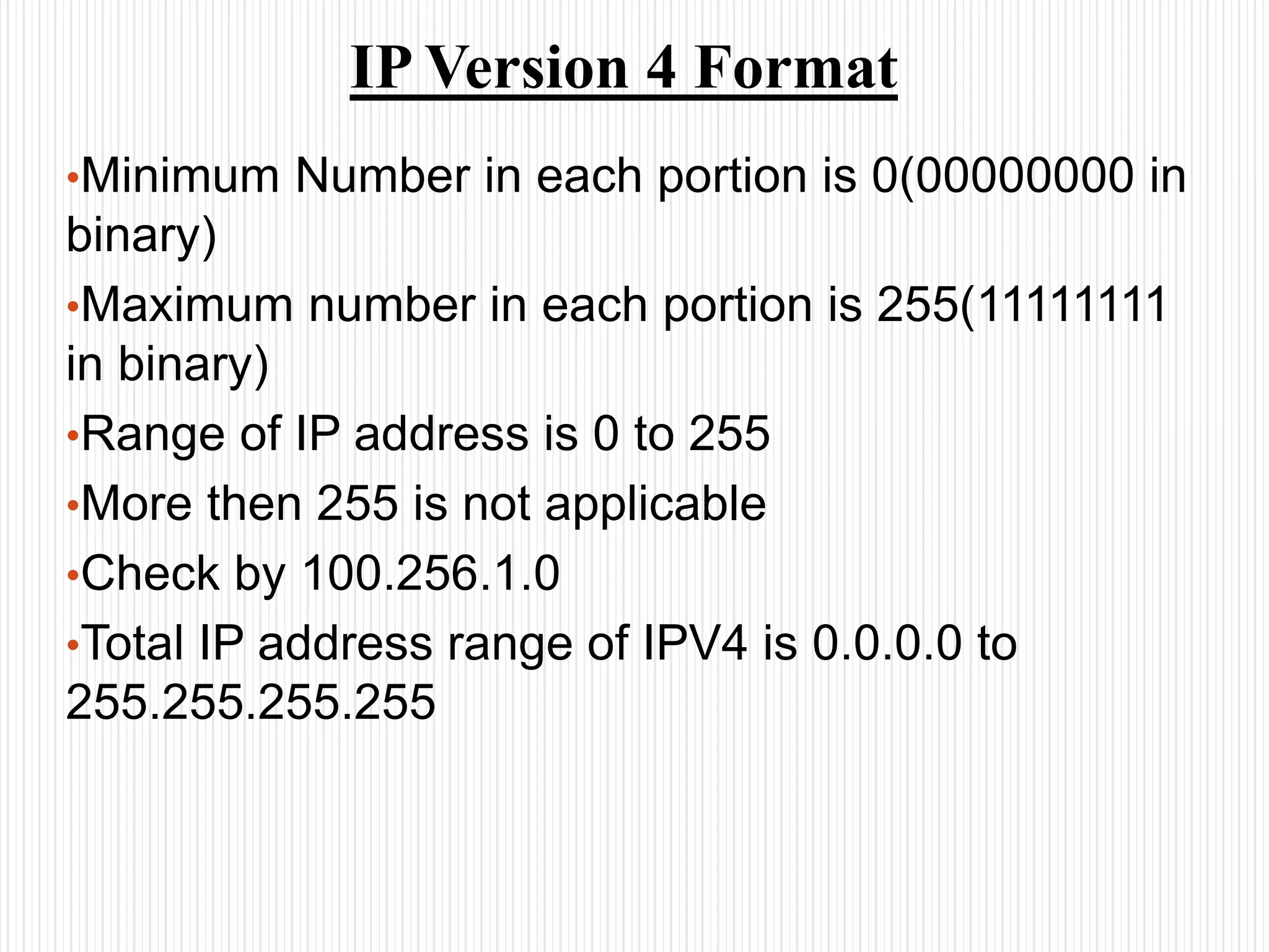 Ip addresing | PPTX