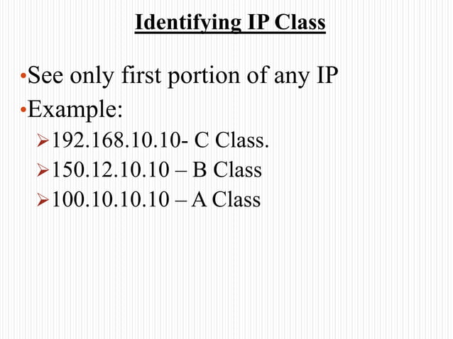Ip addresing | PPTX