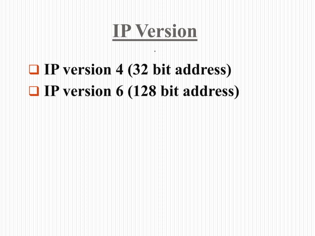 Ip addresing | PPTX