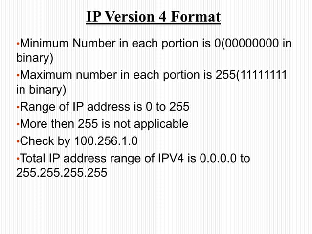 Ip addresing | PPTX