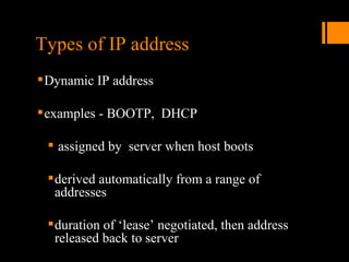 Ip address | PPS | Computer Networking | Computing