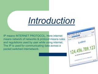 Ip address | PPT