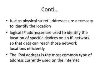 Ip address | PPT
