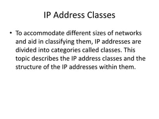 Ip address | PPT