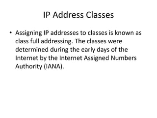 Ip address | PPT