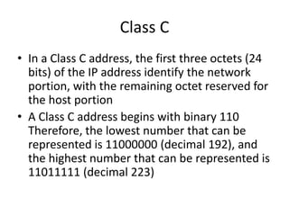 Ip address | PPT