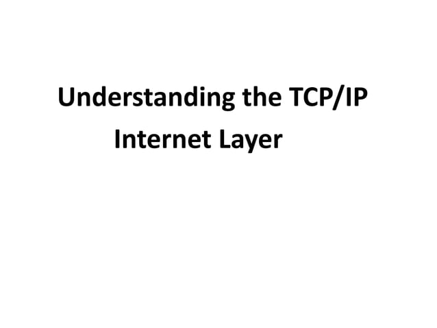 IP Address | PPT