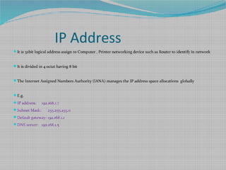 Ip address | PPT