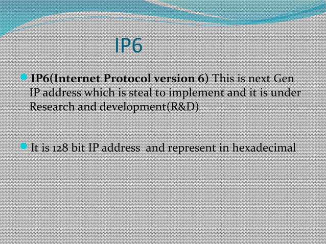 Ip address | PPT