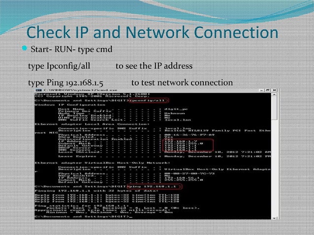 Ip address | PPT
