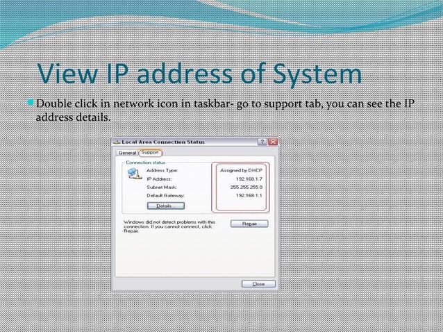 Ip address | PPT