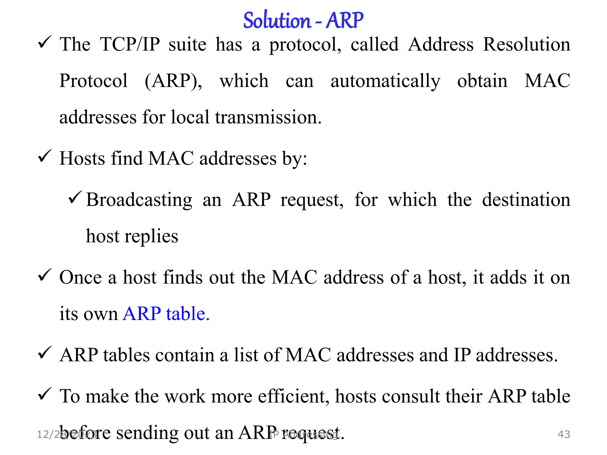 Ip Address In Data Communication And Computer Noteworkppt