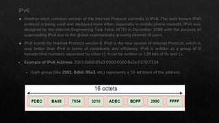 INTRODUCTION TO IP ADDRESS AND ITS TYPES | PDF