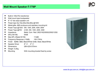 Ip addressable network audio system for hotel~a37 b1 | PPT