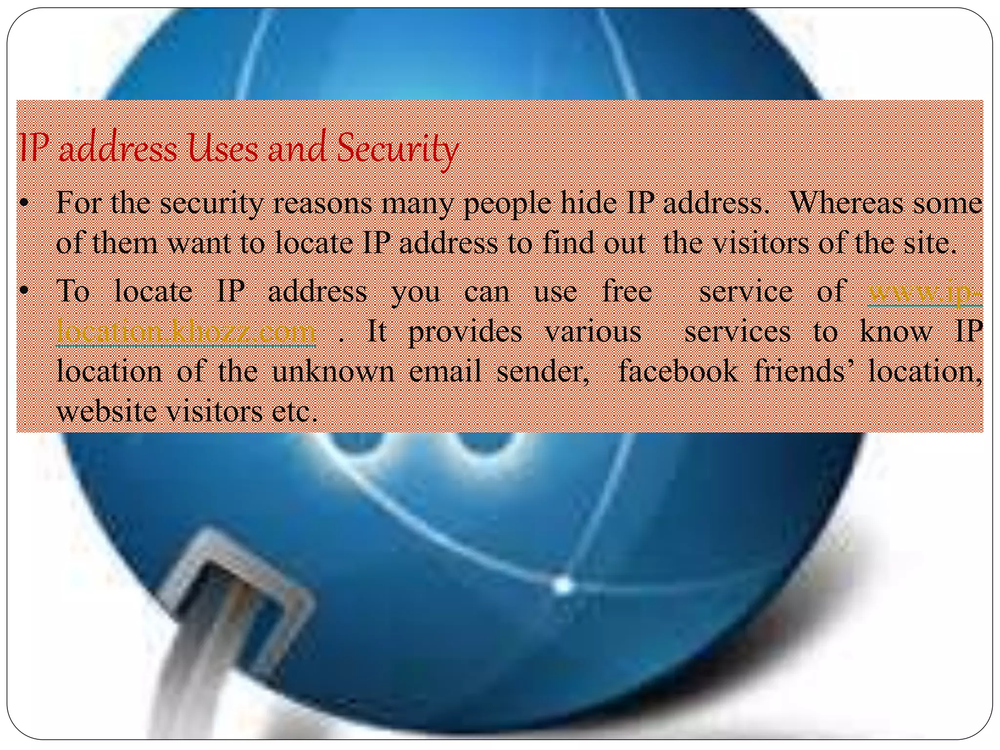 Ip Address And Subnet Masking Final Ppt