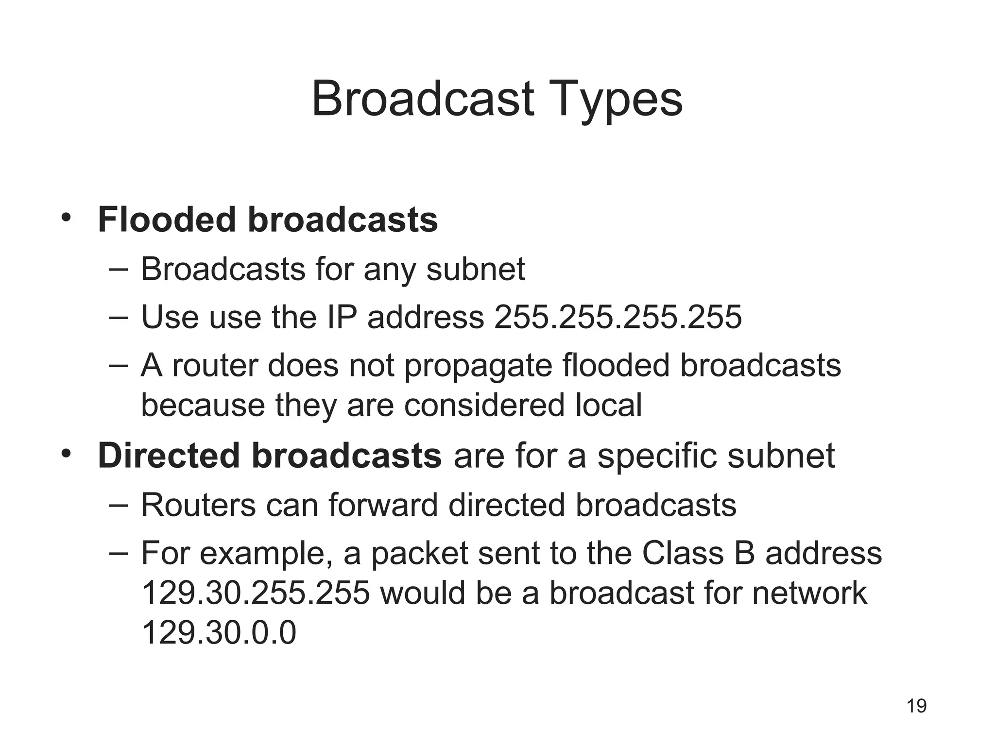 Ip address and subnetting | PPT