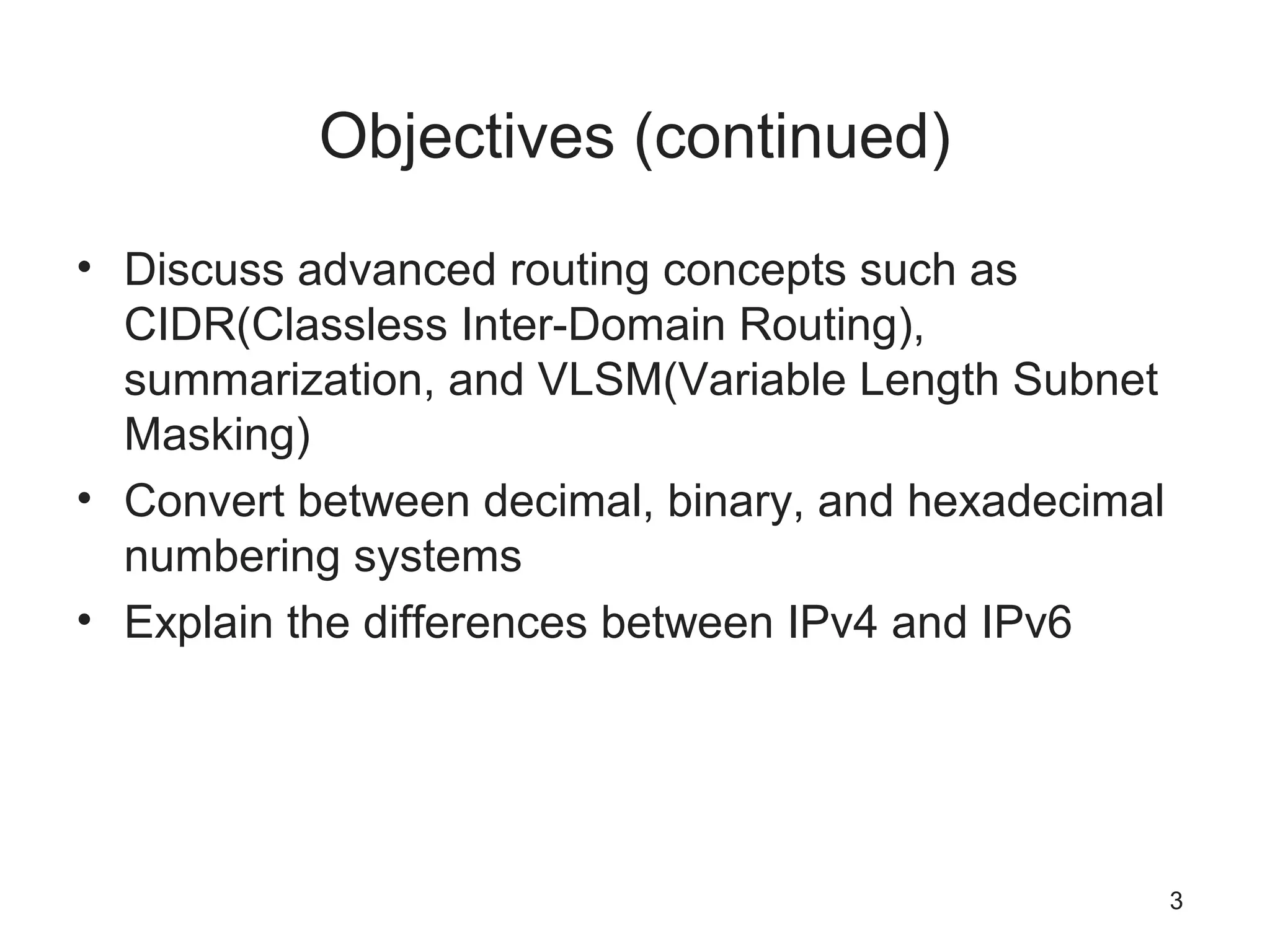 Ip Address And Subnetting Ppt