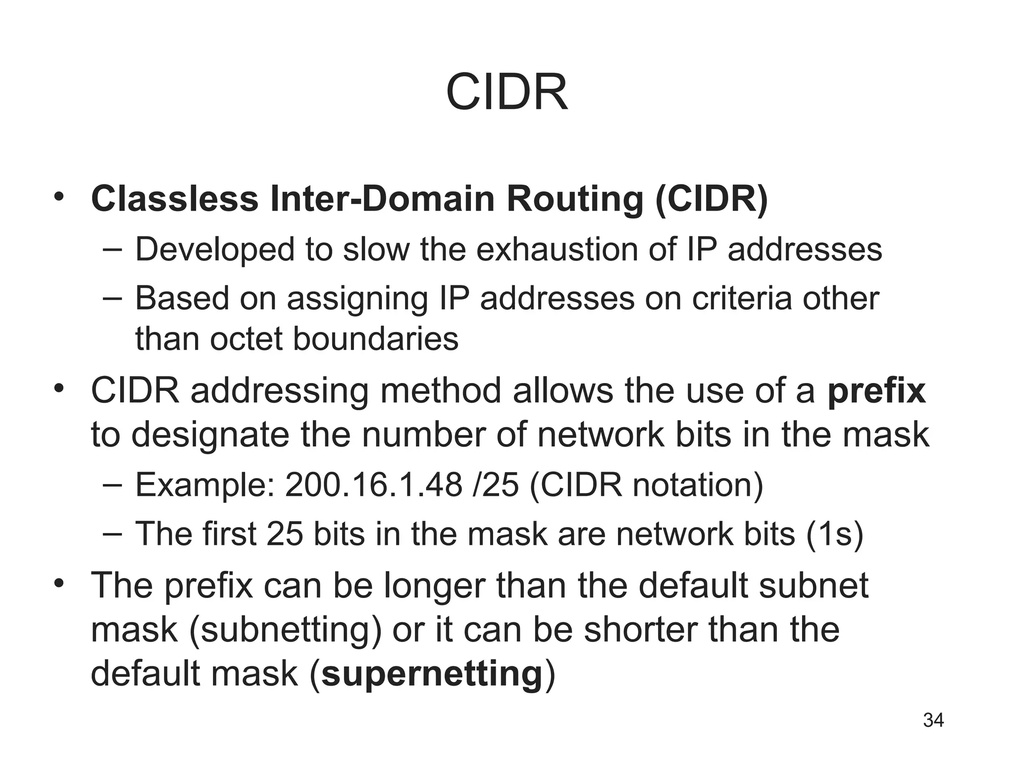 Ip address and subnetting | PPT