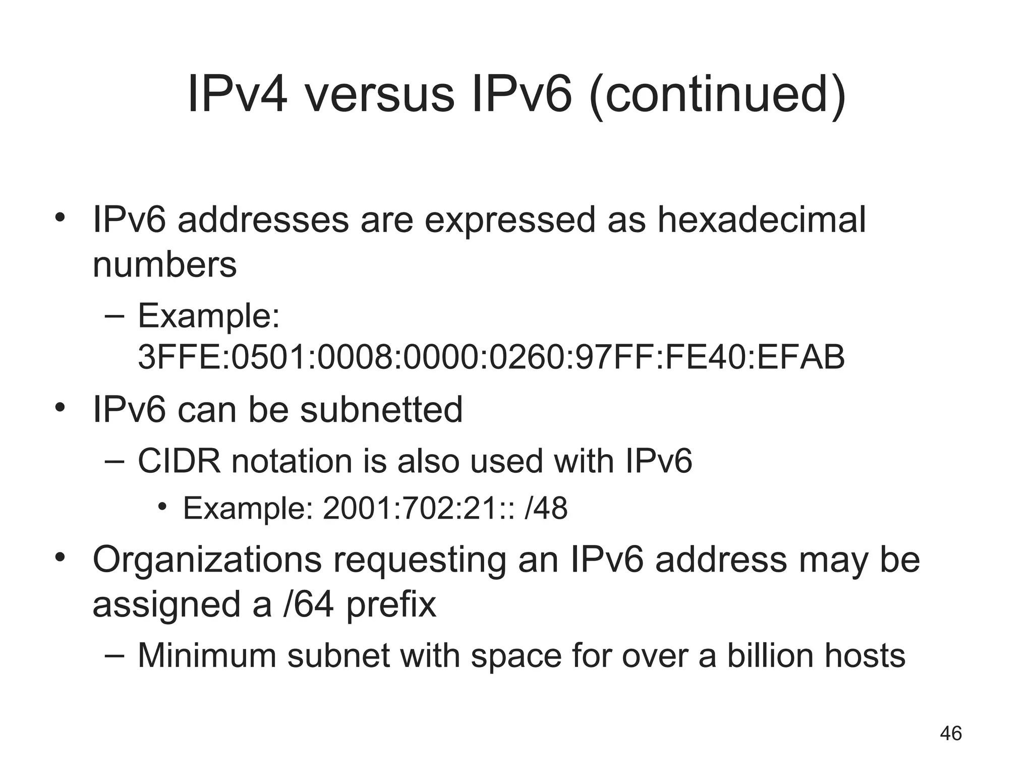 Ip address and subnetting | PPT