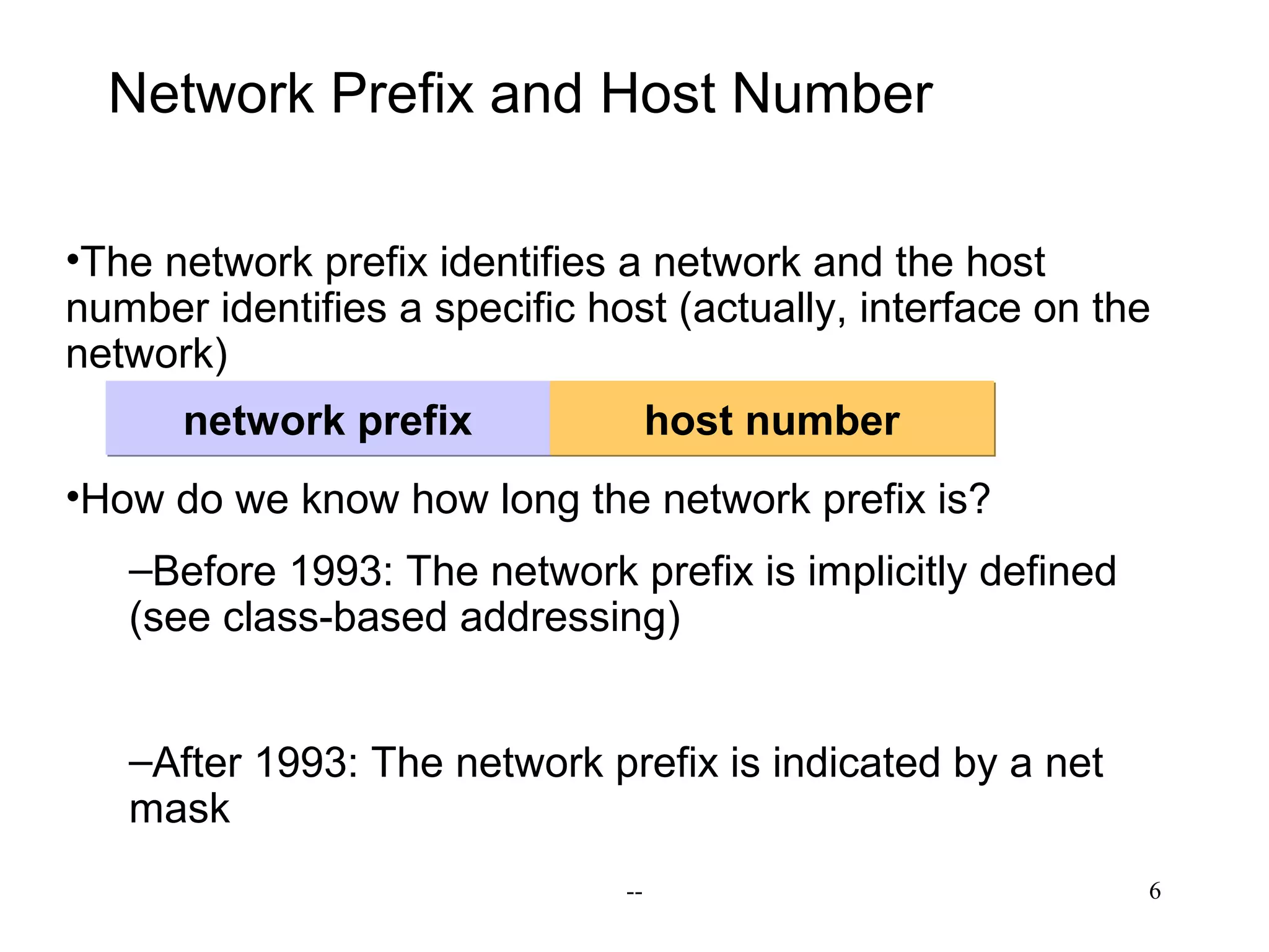 Ip address concepts | PPT
