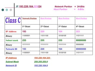 Ip addresses