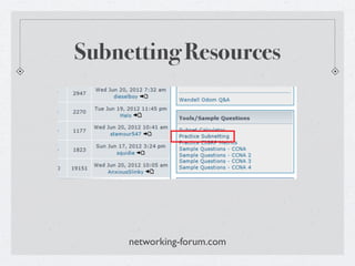 IP Addressing and Subnetting Basics | PPT